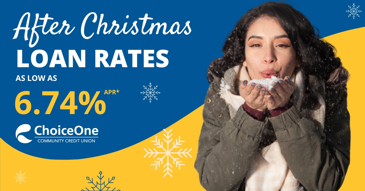 After Christmas Personal Loan | Choice One Community Credit Union