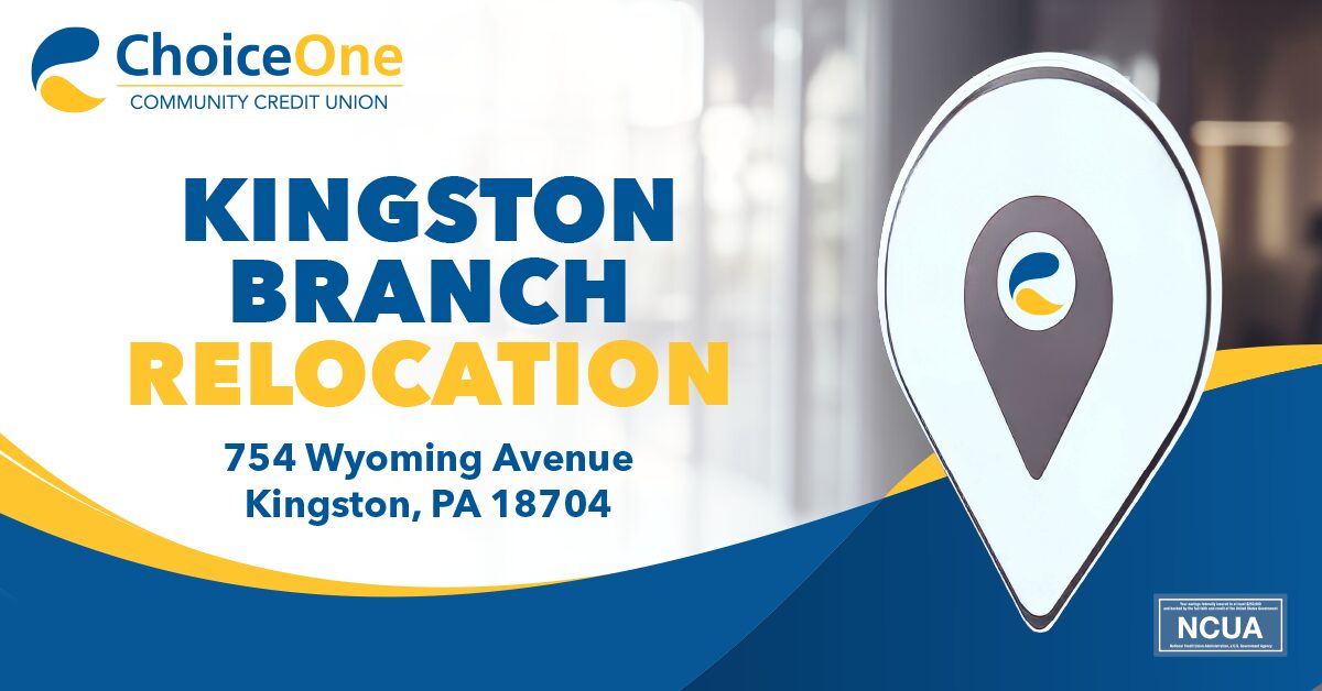 Kingston Branch Relocation | Choice One Community Credit Union